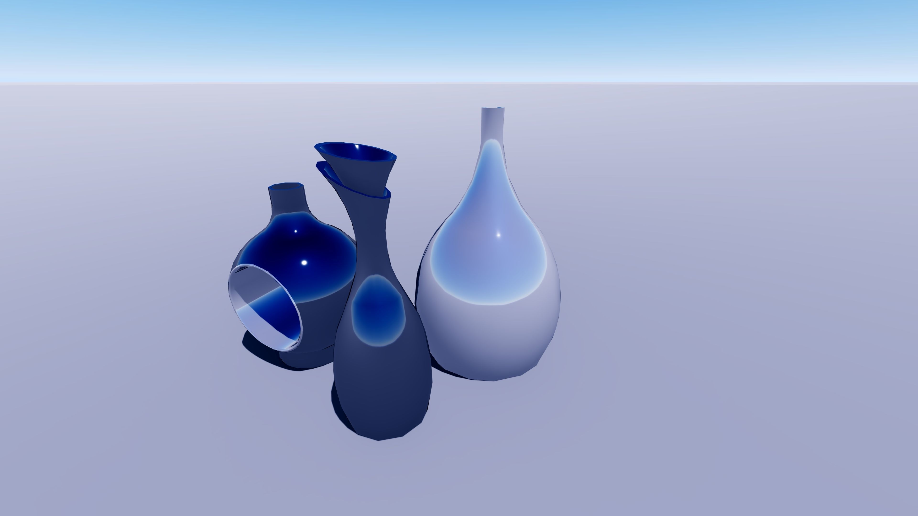 Decoration VASE Scale FActored free VR / AR / low-poly 3D model ...