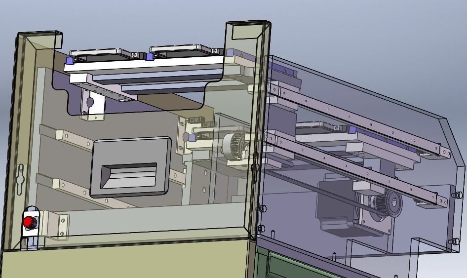 Automatic linear loop placement machine 3D model | CGTrader
