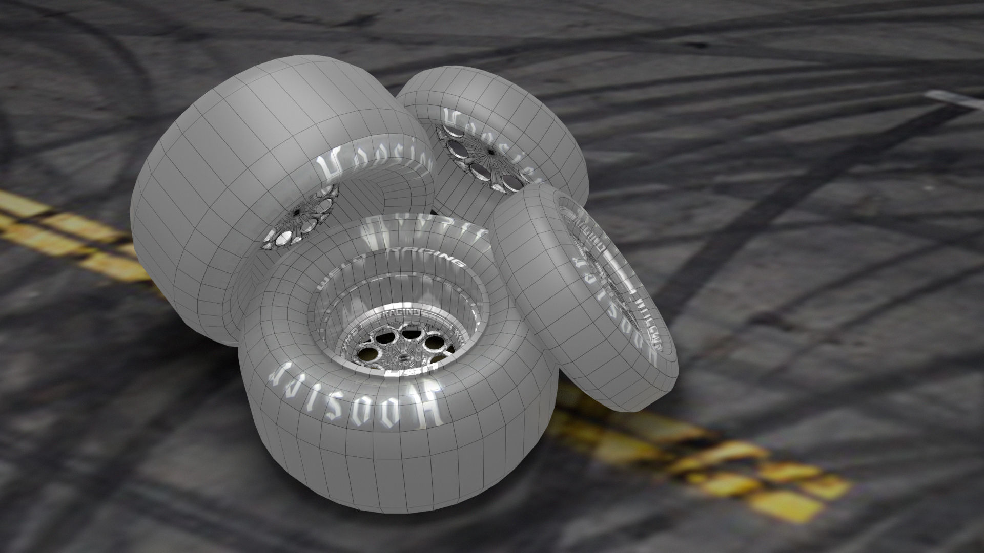 3D model Wheel Weld Racing Magnum VR / AR / low-poly | CGTrader