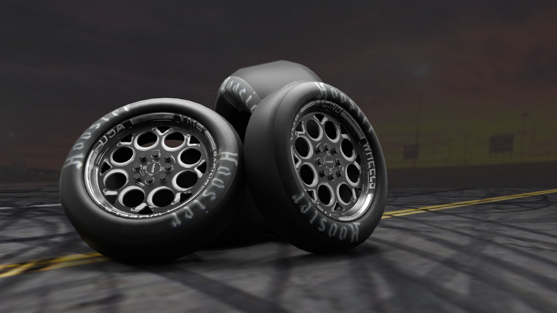 3D model Wheel Weld Racing Magnum VR / AR / low-poly | CGTrader