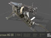 3D model German MG-08 Machine Gun VR / AR / low-poly | CGTrader