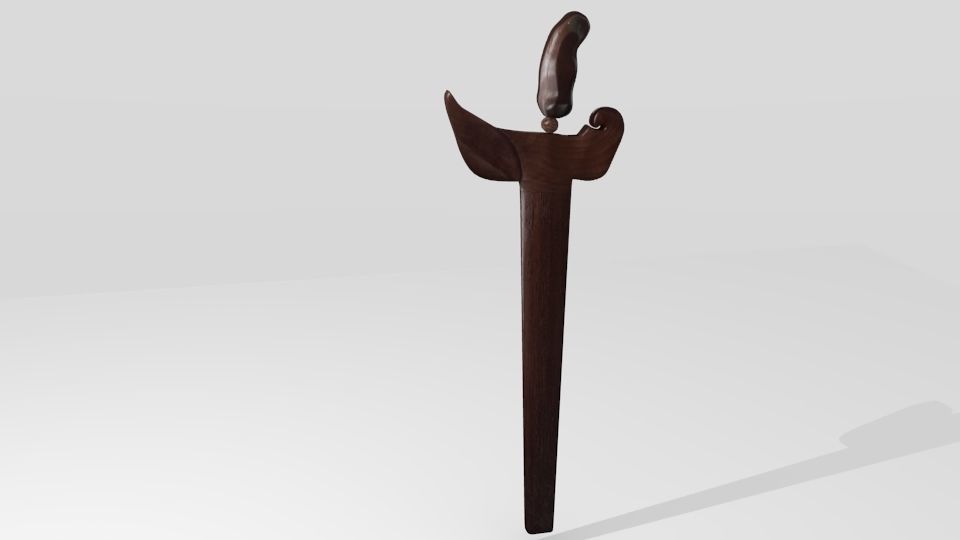 Balinese Keris 3D model | CGTrader