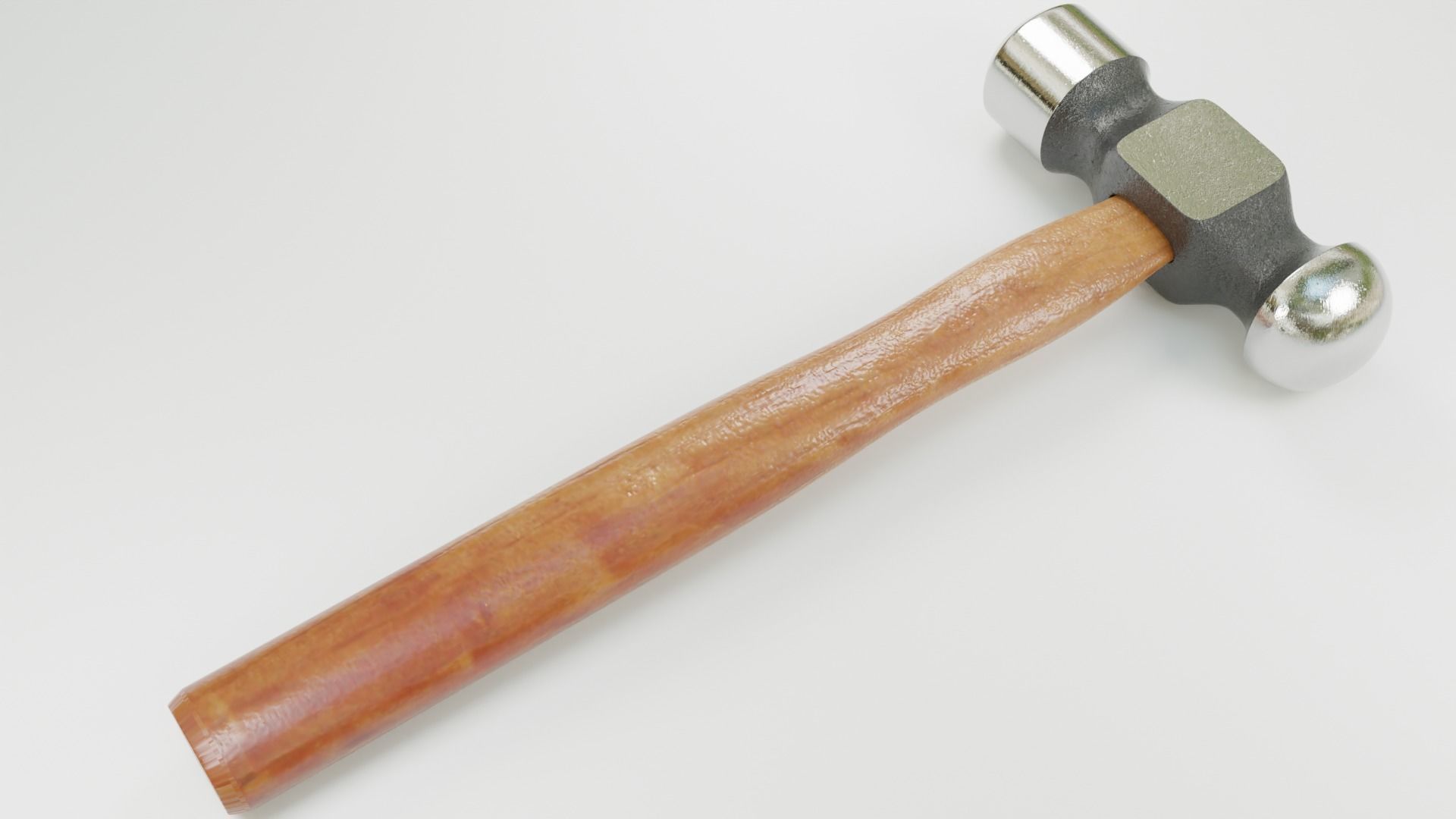 Realistic Hammer 3D model with wooden handle 3D model | CGTrader