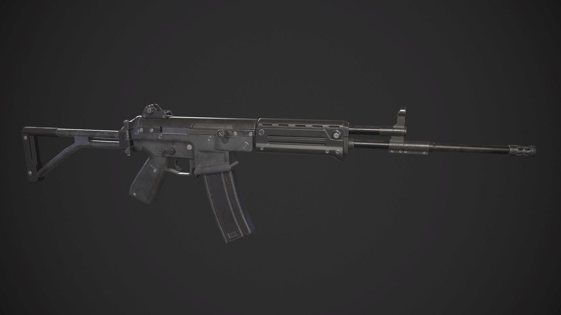 3D model Galil Rifle VR / AR / low-poly | CGTrader