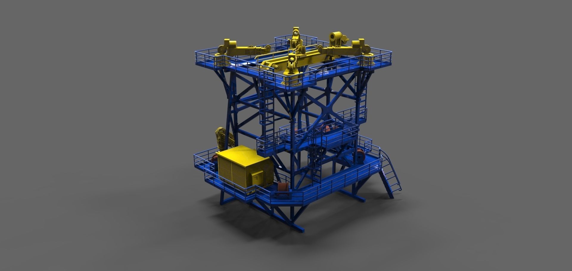 Handling Tower Edda Flora 3D model 3D printable | CGTrader