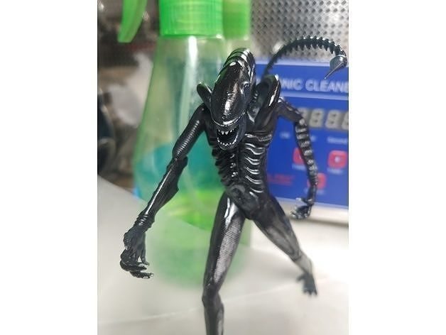 Alien figurine 3D print model 3D model 3D model 3D printable | CGTrader