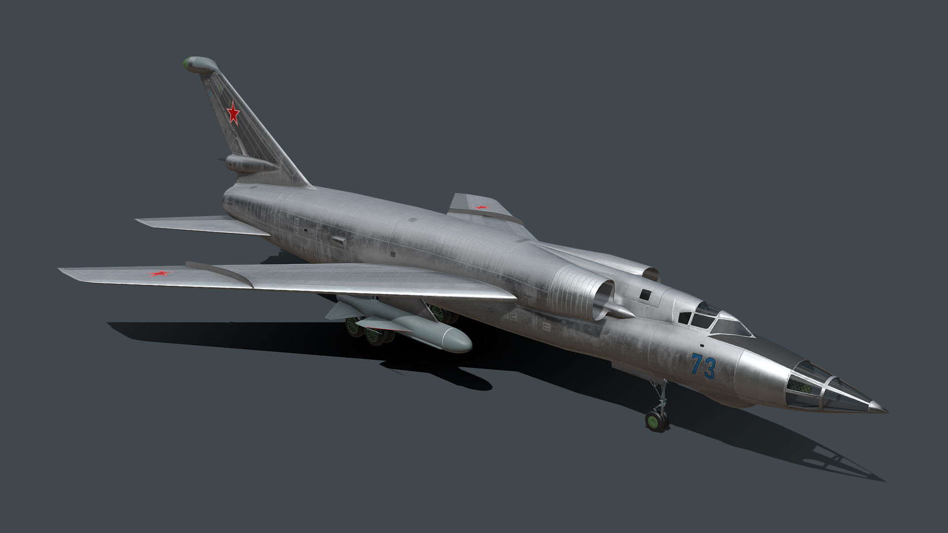 3D model Tupolev Tu-98 VR / AR / low-poly | CGTrader