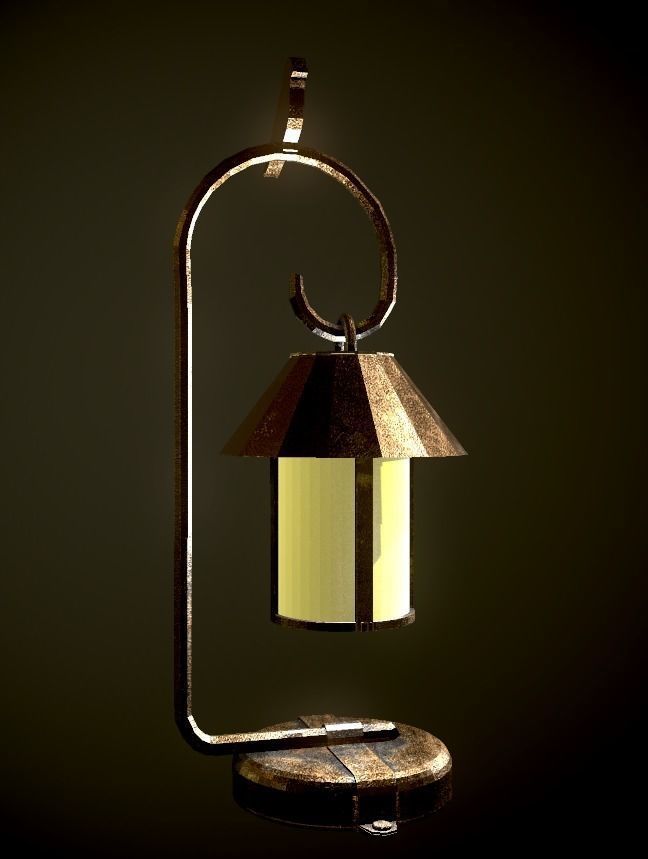 3D model Flashlights low poly 6 texture options VR / AR / low-poly ...