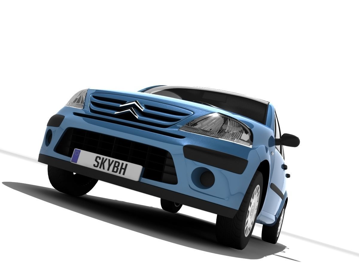 3D model Citroen C3 VR / AR / low-poly | CGTrader