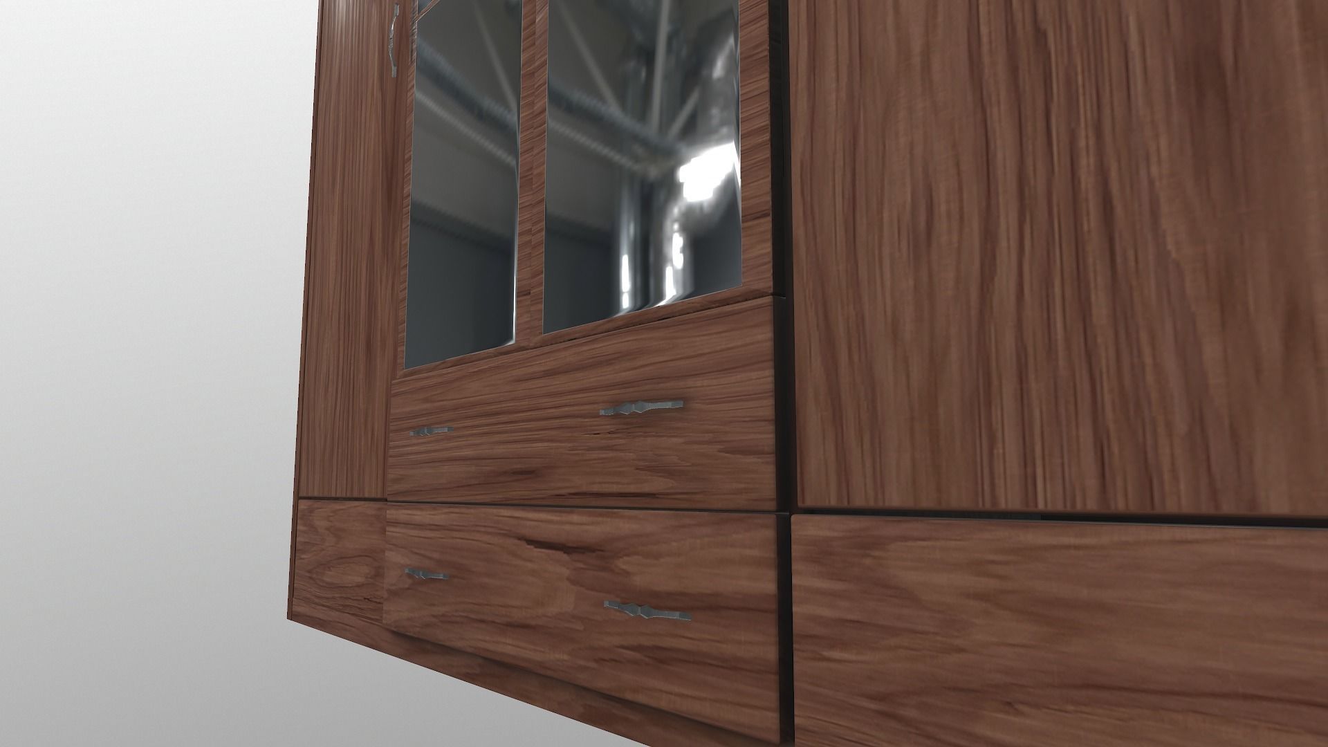 Bedroom Set cabinet with door and drawers 3D model | CGTrader