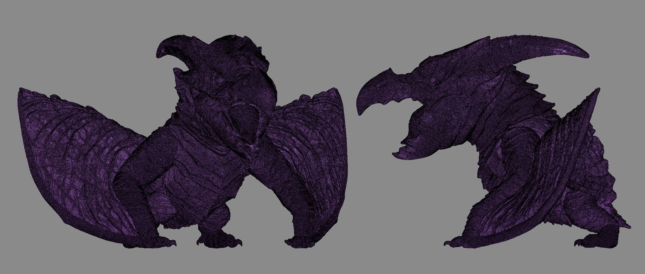 Rodan Titan Godzilla 3D model 3D printable | CGTrader
