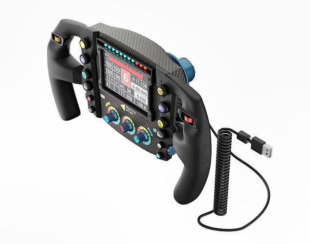 Steering Wheel 3D model | CGTrader