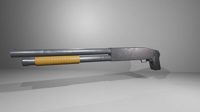 3D model Mossberg 500 VR / AR / low-poly | CGTrader