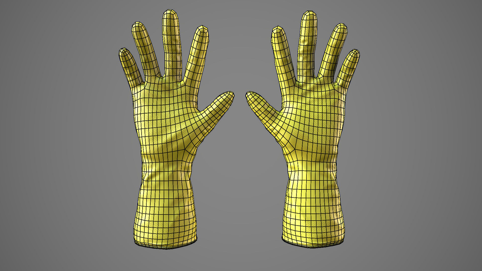 3D model Hand Gloves VR / AR / low-poly | CGTrader