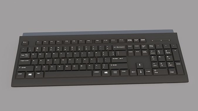 Keyboard computer 3D model | CGTrader