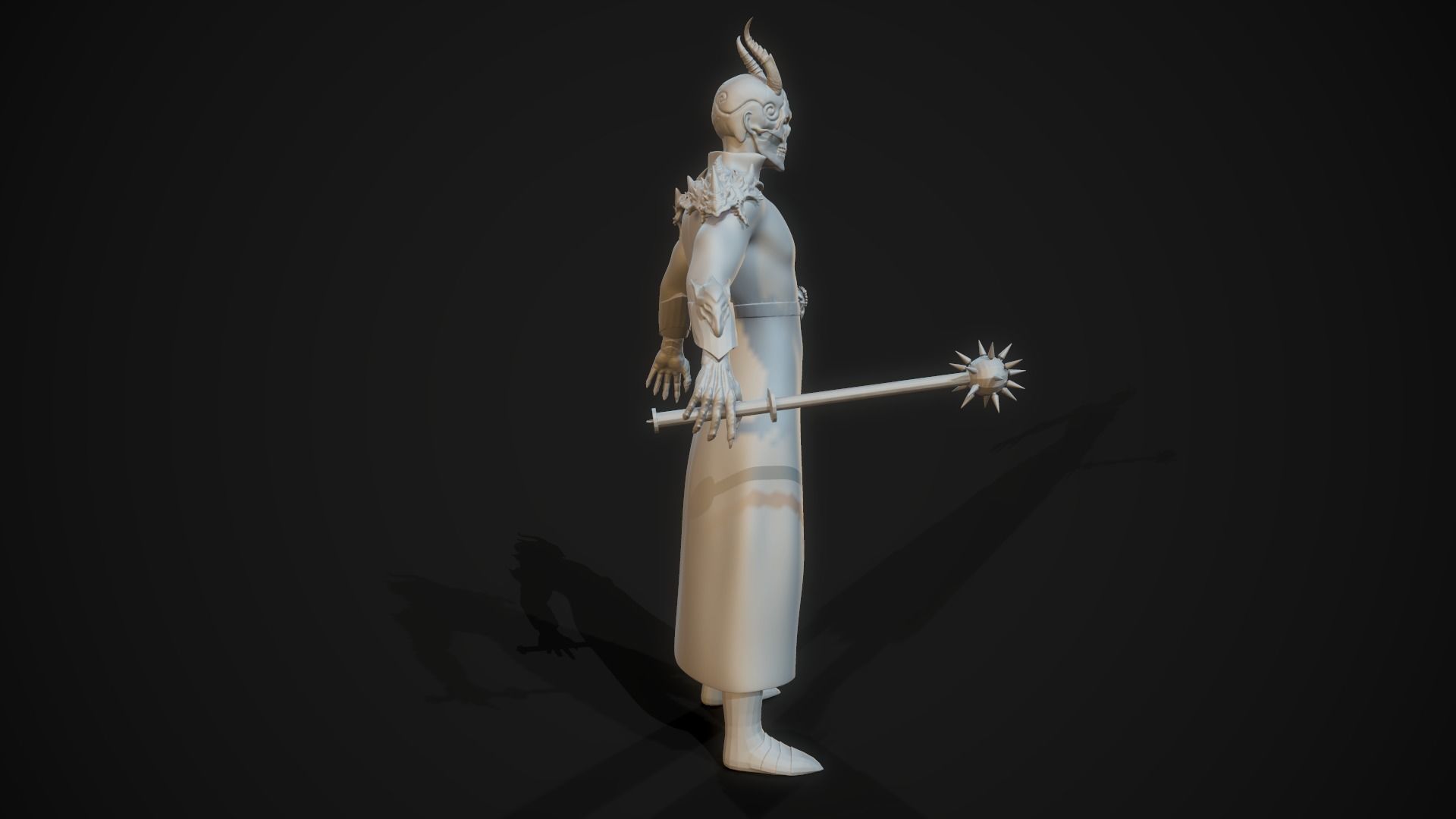 Demonologist free 3D model | CGTrader