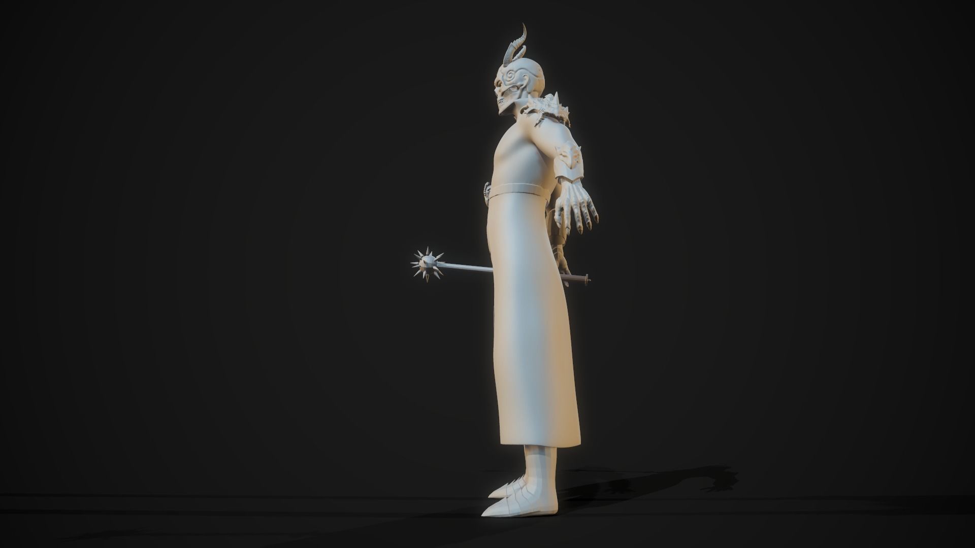 Demonologist free 3D model | CGTrader