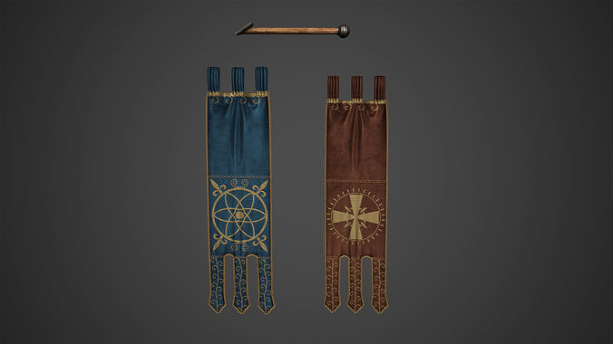 Medieval Hanging Banner