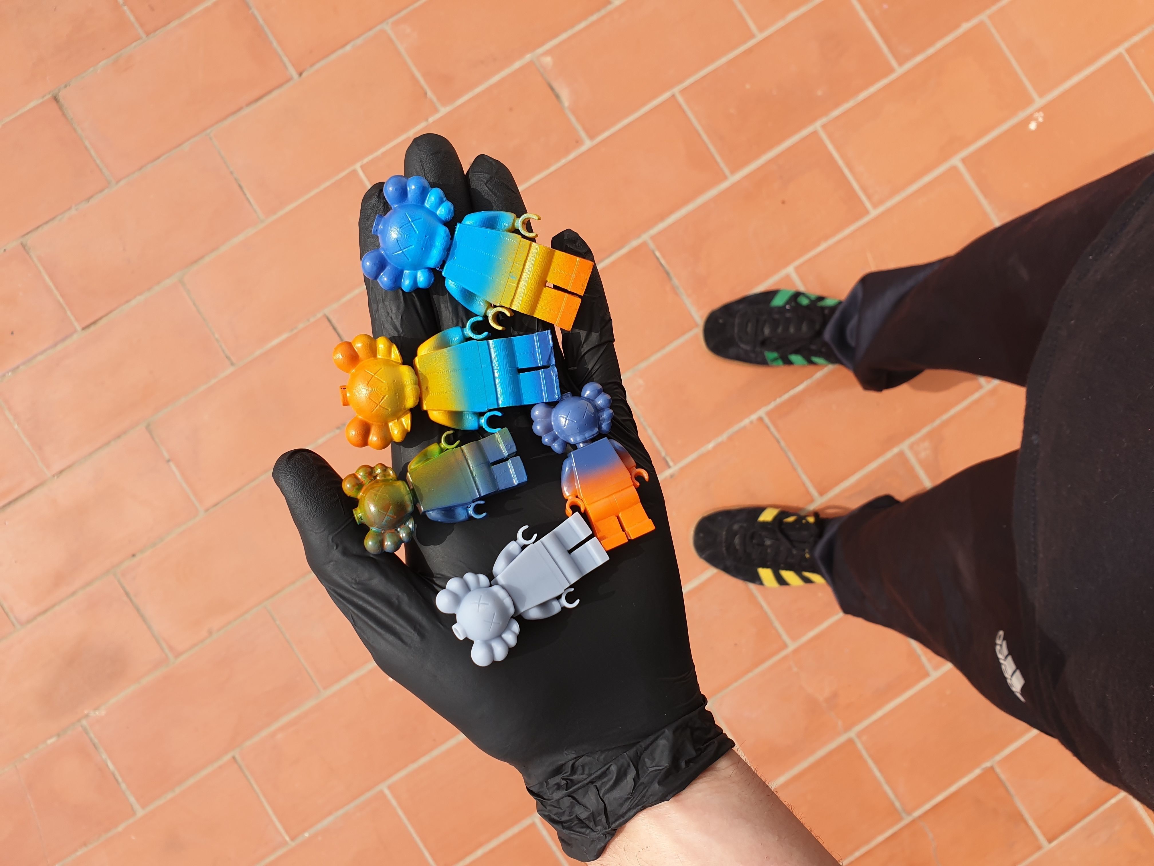 Lego Kaws 3D model 3D printable | CGTrader