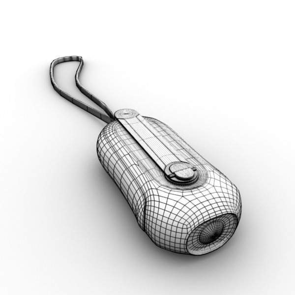 Dynamo Flashlight 3D Model OBJ FBX BLEND | CGTrader.com