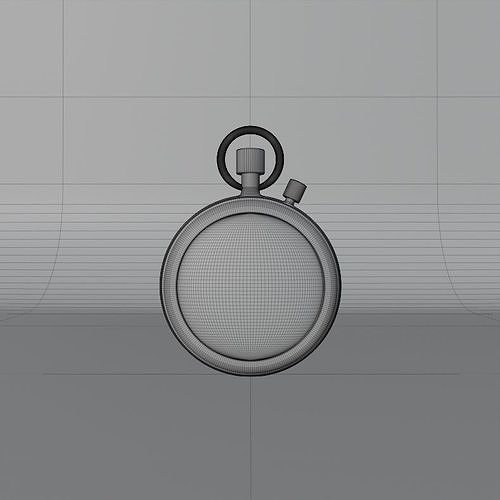 Stopwatch 3D model | CGTrader