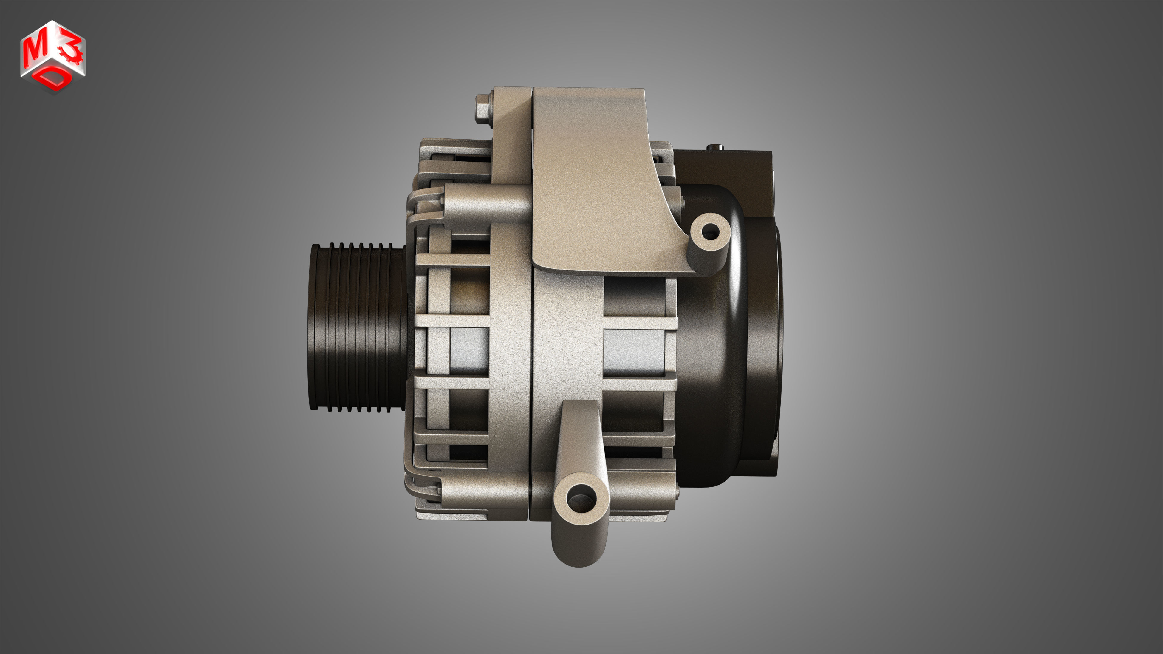 Engine Alternator 3D model | CGTrader