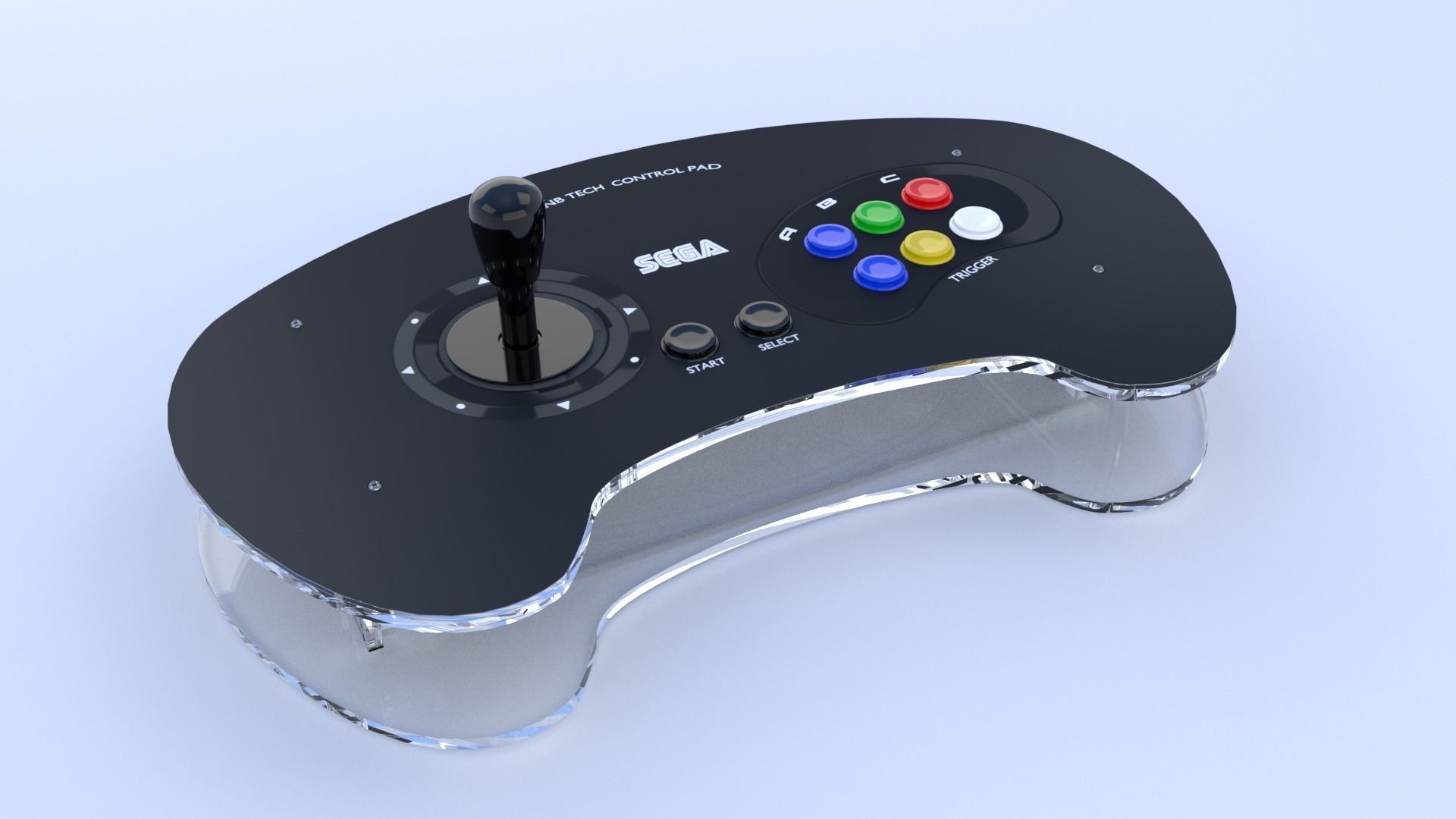 Arcade Sega Saturn 3D model | CGTrader