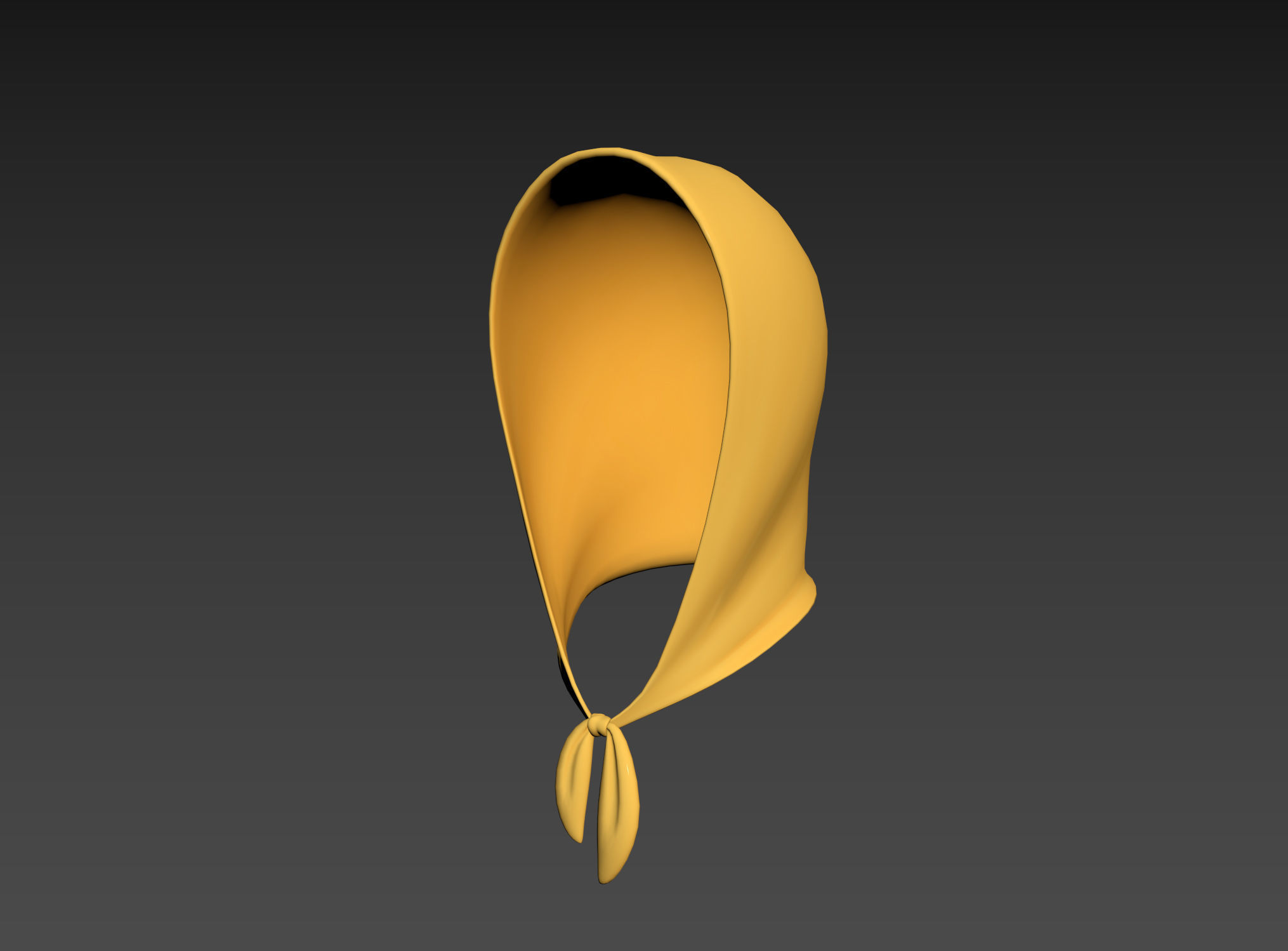 Prop024 Head Scarf 3D model | CGTrader