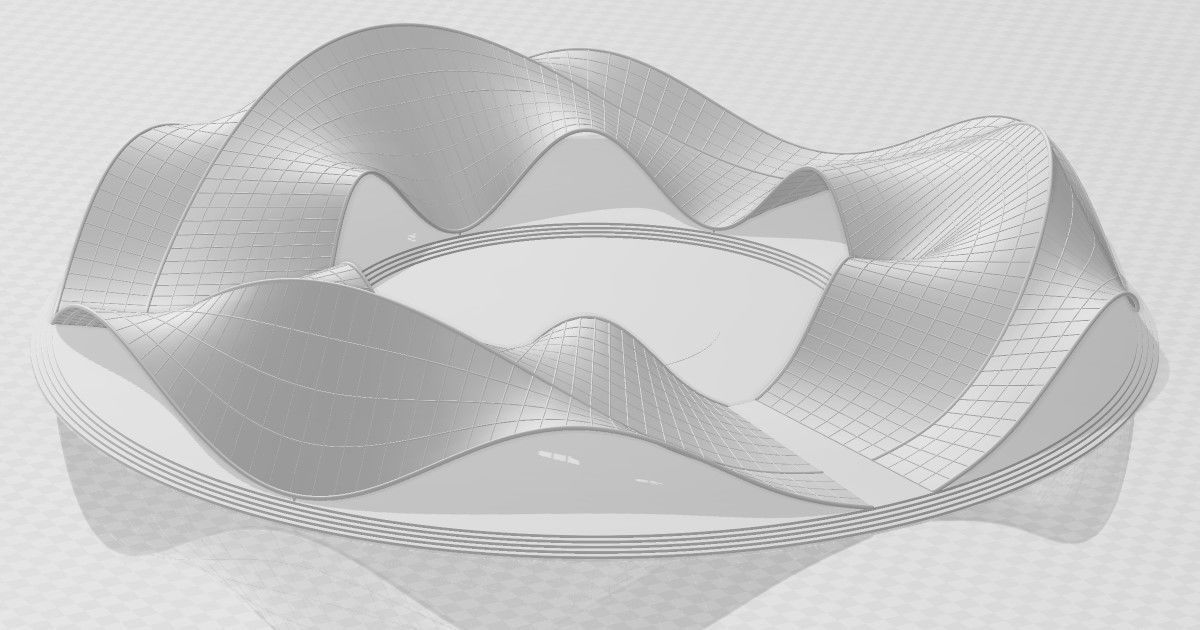 Parametric Pavilion Shade Structure Architecture 3D model | CGTrader