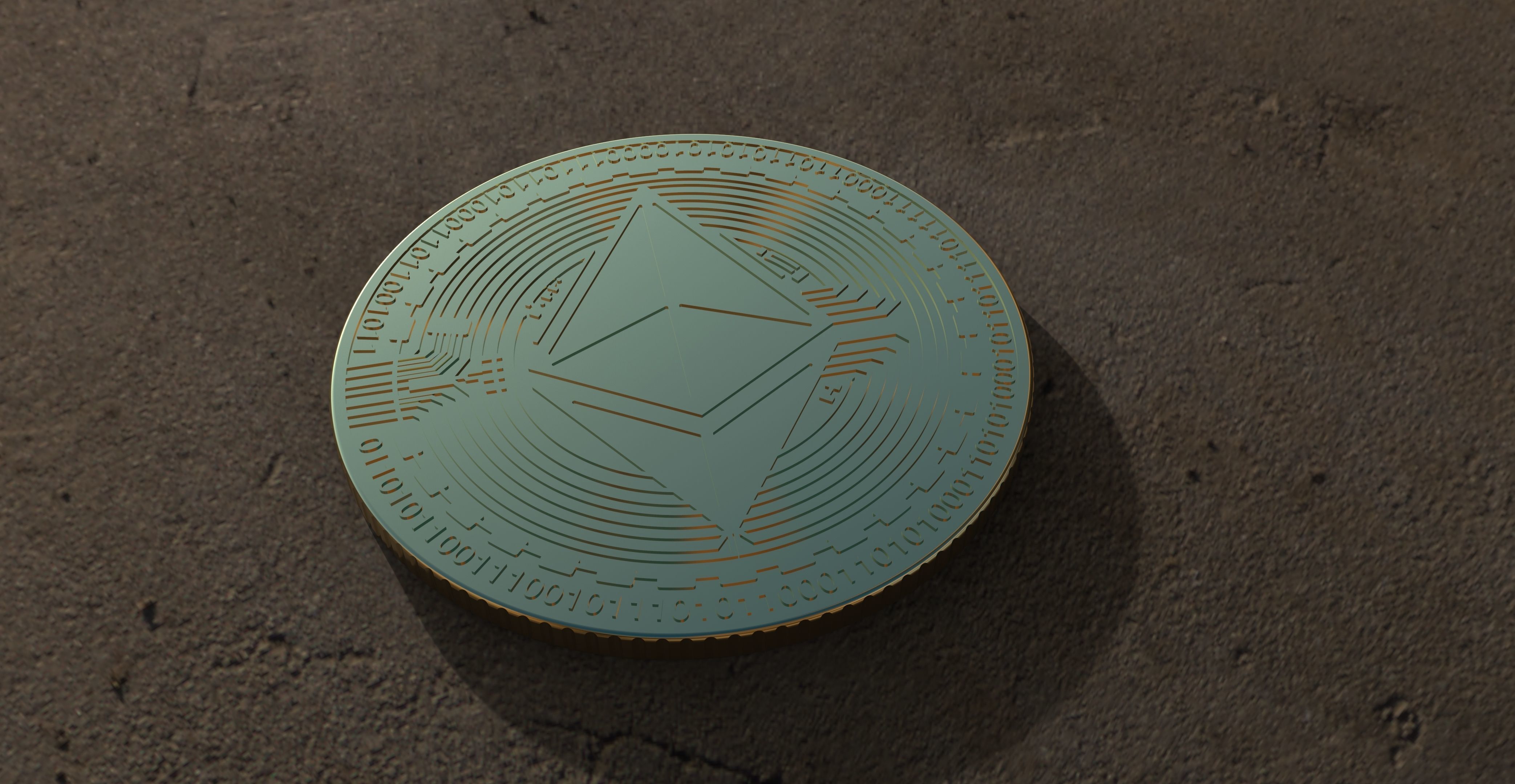 Ethereum ETH 3D model | CGTrader