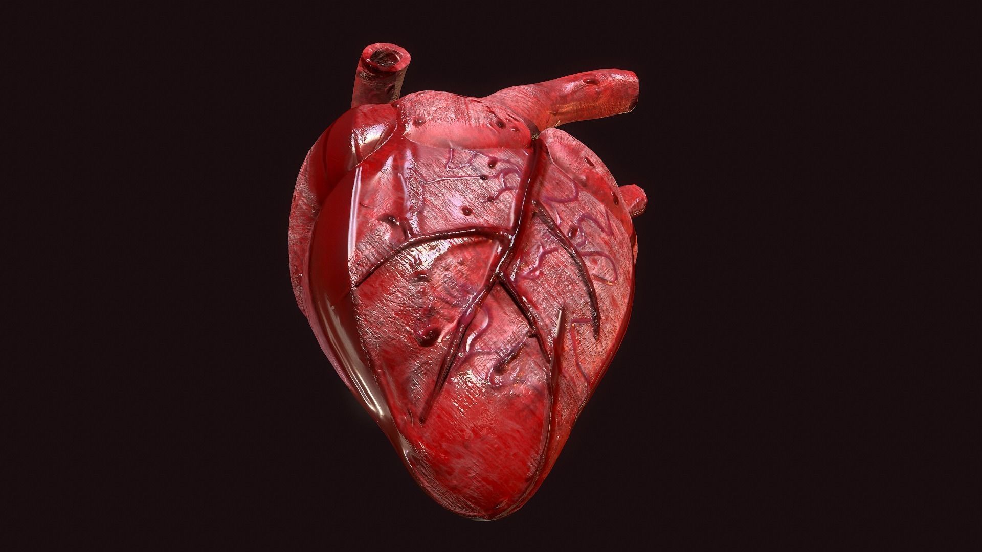 3D model Ripped out human heart VR / AR / low-poly | CGTrader