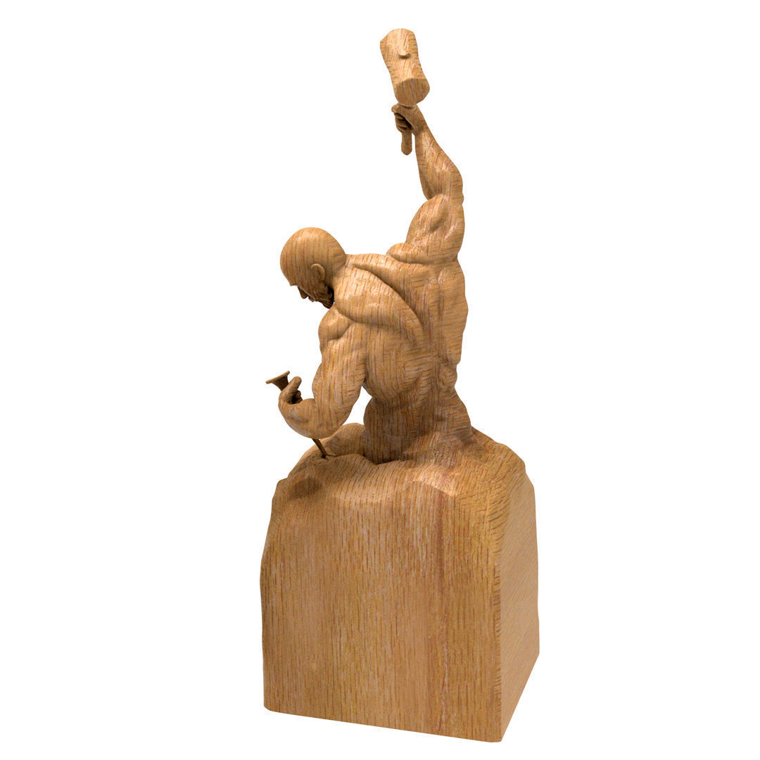 3D Model STL Sculpture bodybuilding 3D model | CGTrader