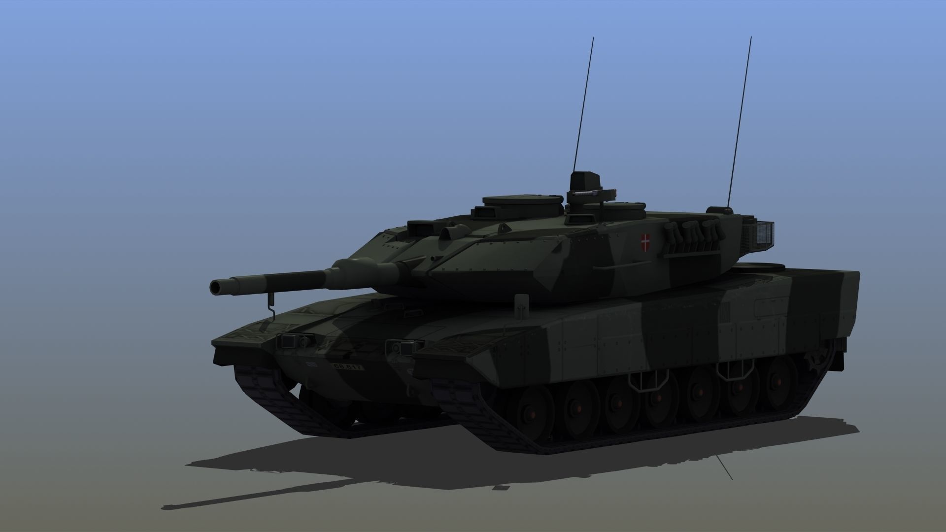 Leopard2 A7 Tank 3D model | CGTrader