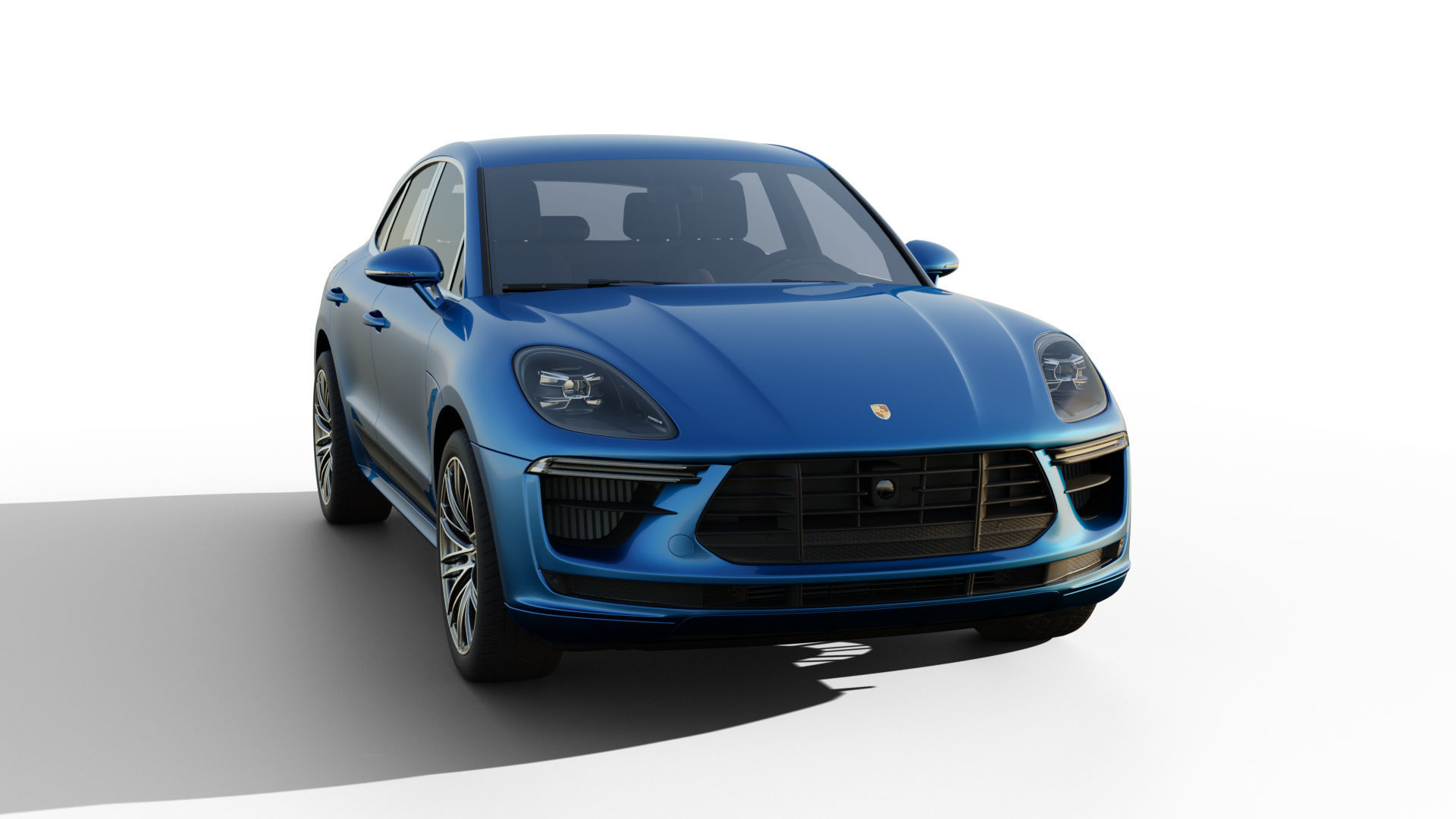Porsche Macan Turbo 95B 3D model | CGTrader