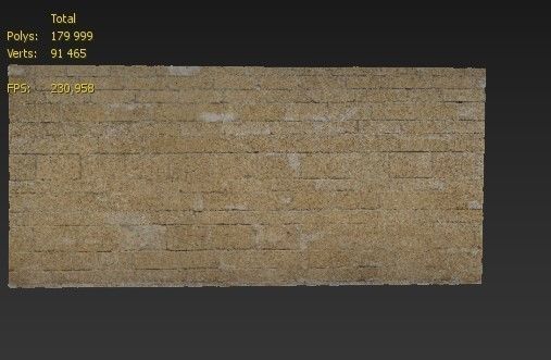 3D model 286 Wall VR / AR / low-poly | CGTrader