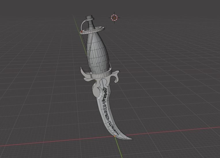 3D model Time dagger Prince of Persia VR / AR / low-poly | CGTrader