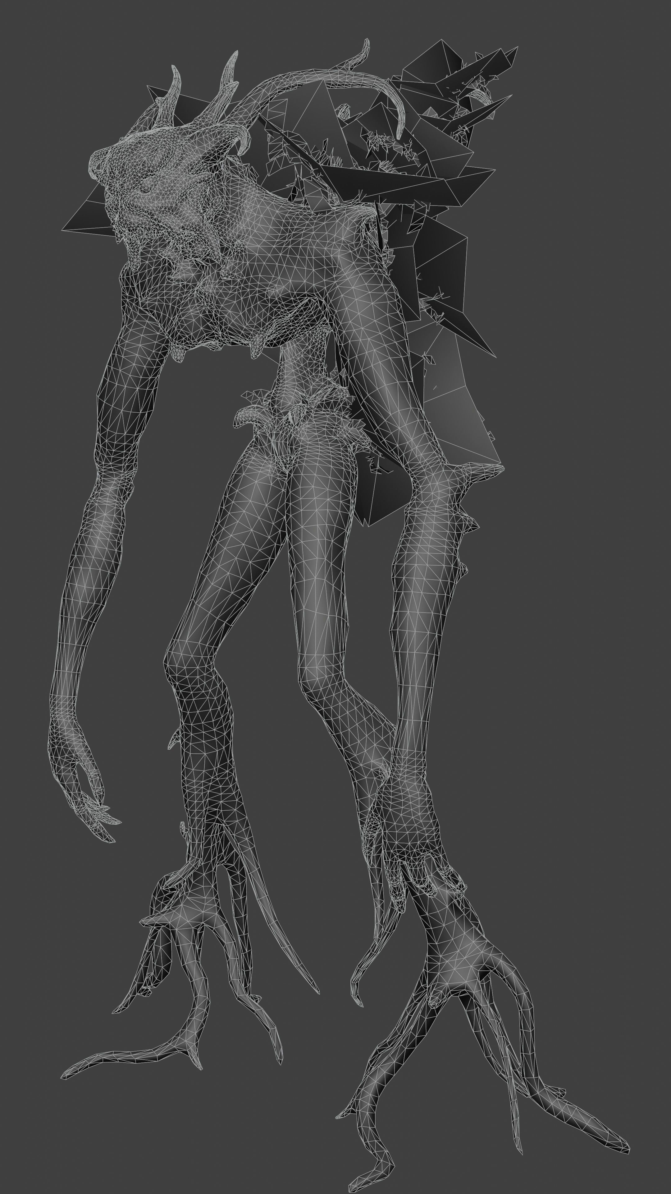 3D model Forest Imp Creature VR / AR / low-poly | CGTrader