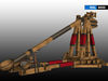 Mediaval siege trebuchet 3D model animated | CGTrader