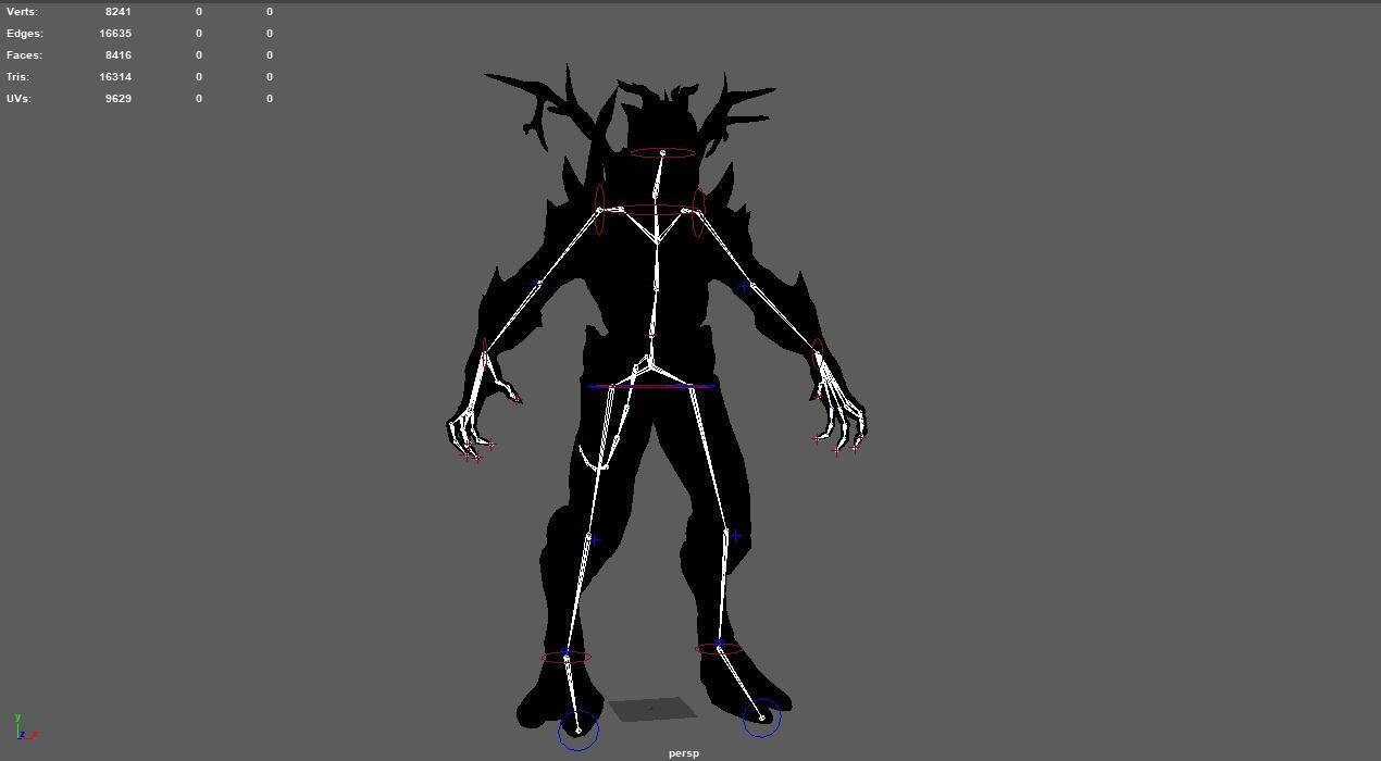 3D model Monster reaper VR / AR / low-poly | CGTrader