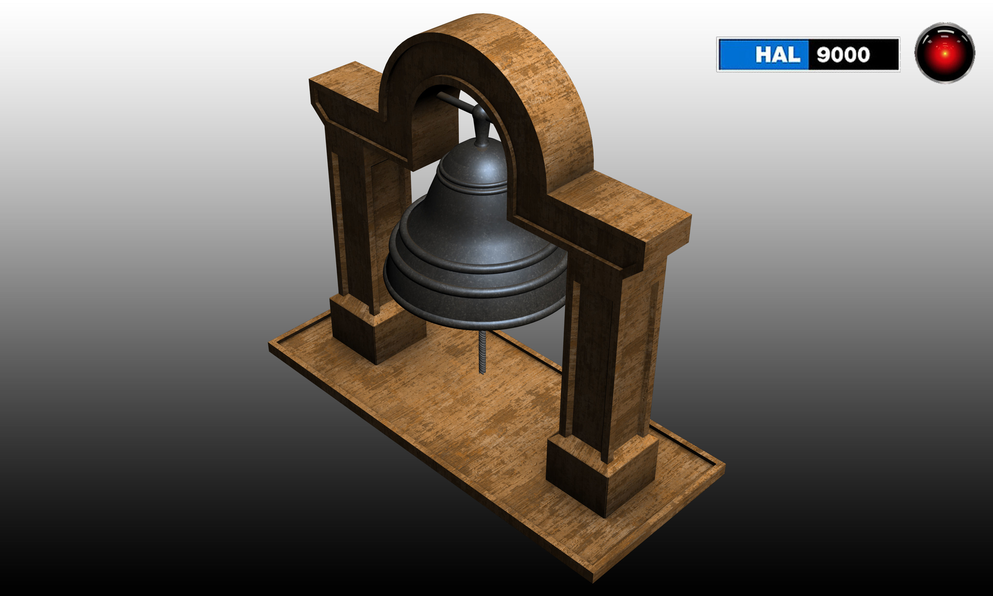 Sail ship bell 3D model | CGTrader