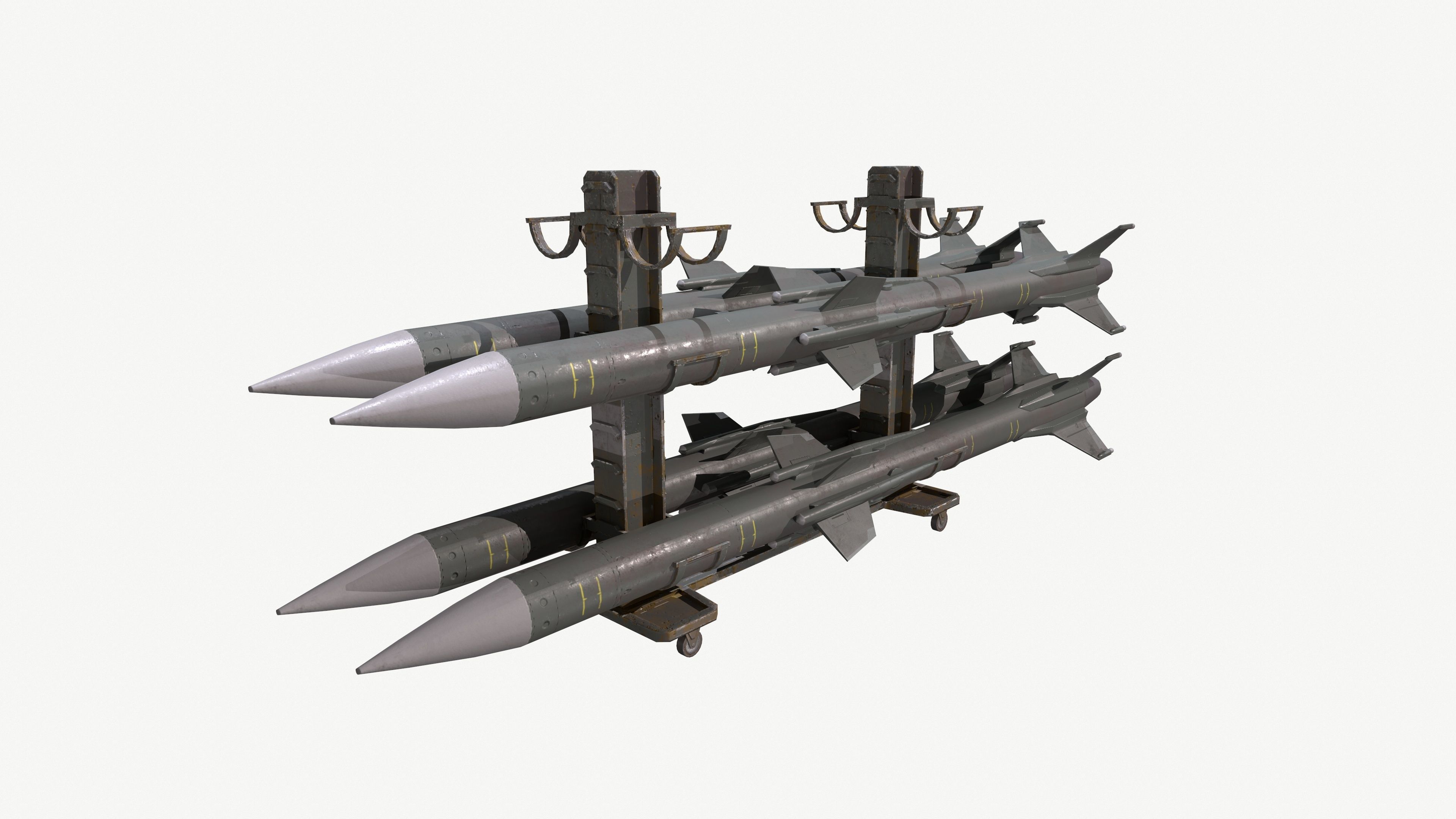 3D model Military Missile Rack VR / AR / low-poly | CGTrader