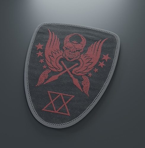 3D model Military Patch VR / AR / low-poly | CGTrader