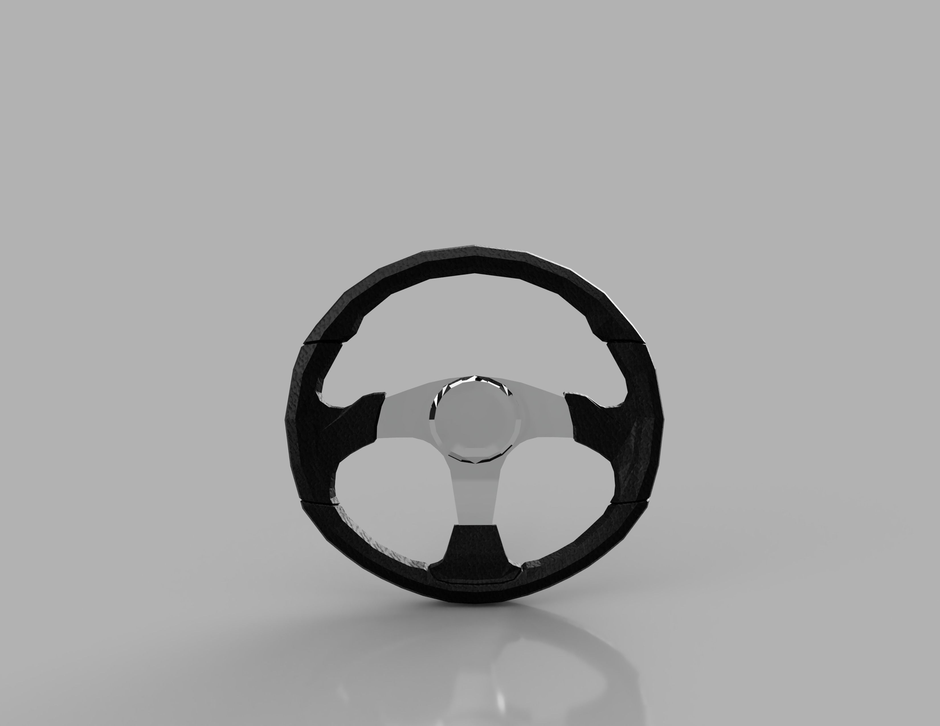 Racing Steering Wheel 3D model 3D printable | CGTrader