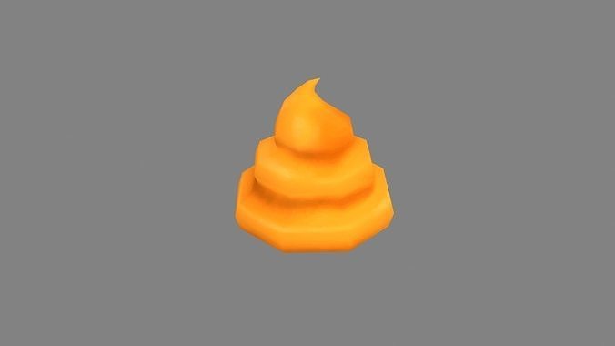 3D model Cartoon poop - Hoax props - shit VR / AR / low-poly | CGTrader