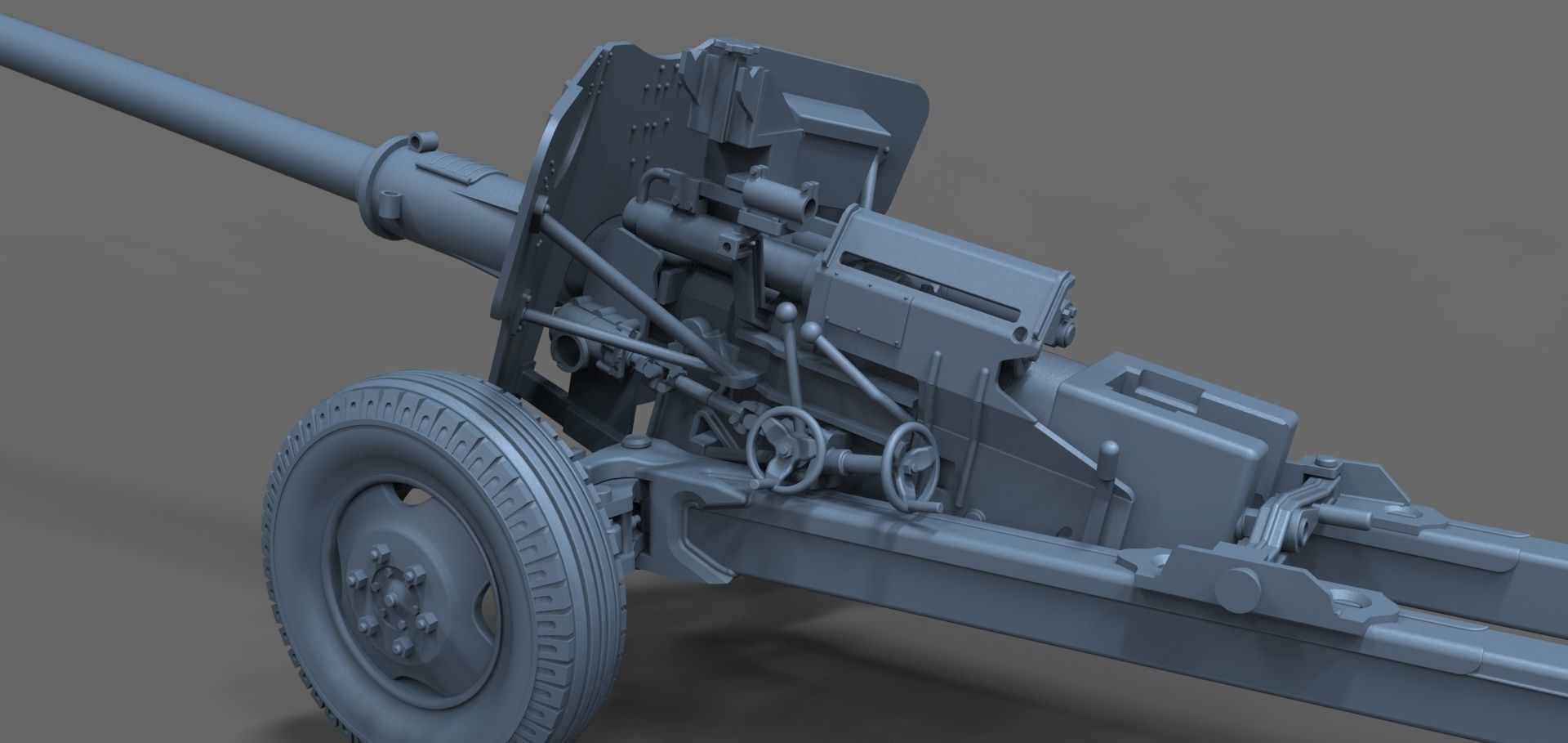 PAK T-12 3D model 3D printable | CGTrader