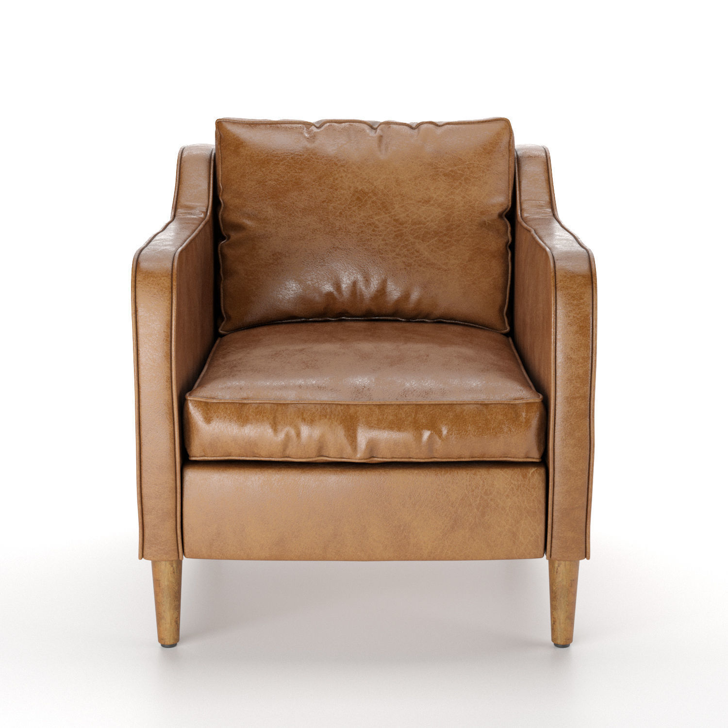 Hamilton Leather Chair 3D model | CGTrader