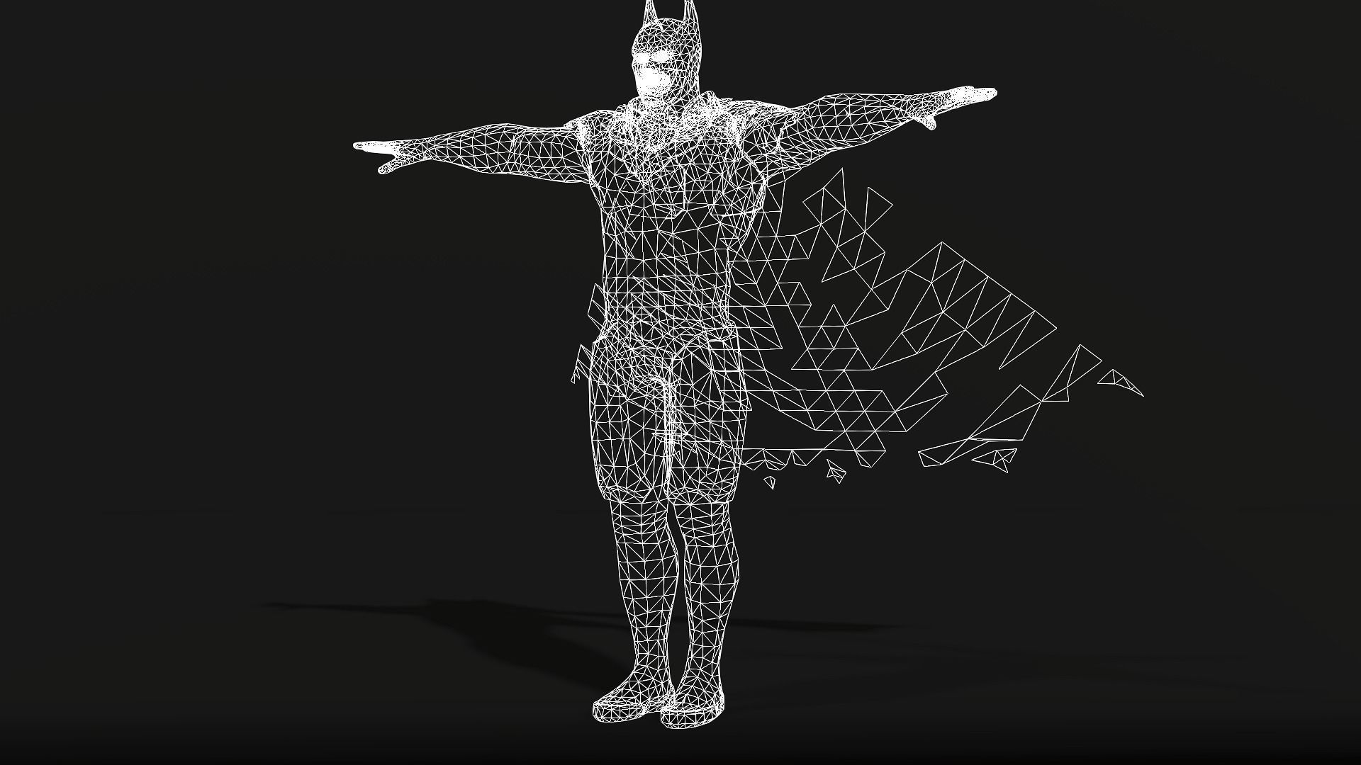 Batman 3D model rigged | CGTrader