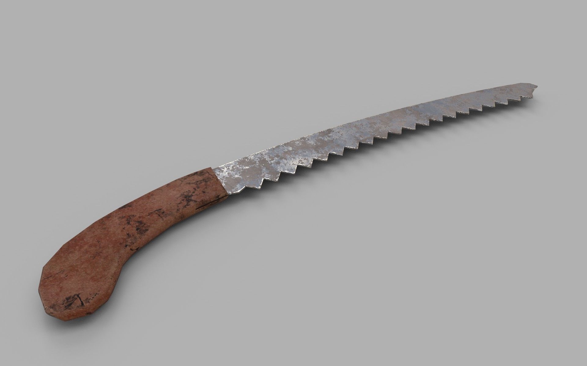 3D model Pack of 6 Medieval Hand Saws and Hacksaws VR / AR / low-poly ...