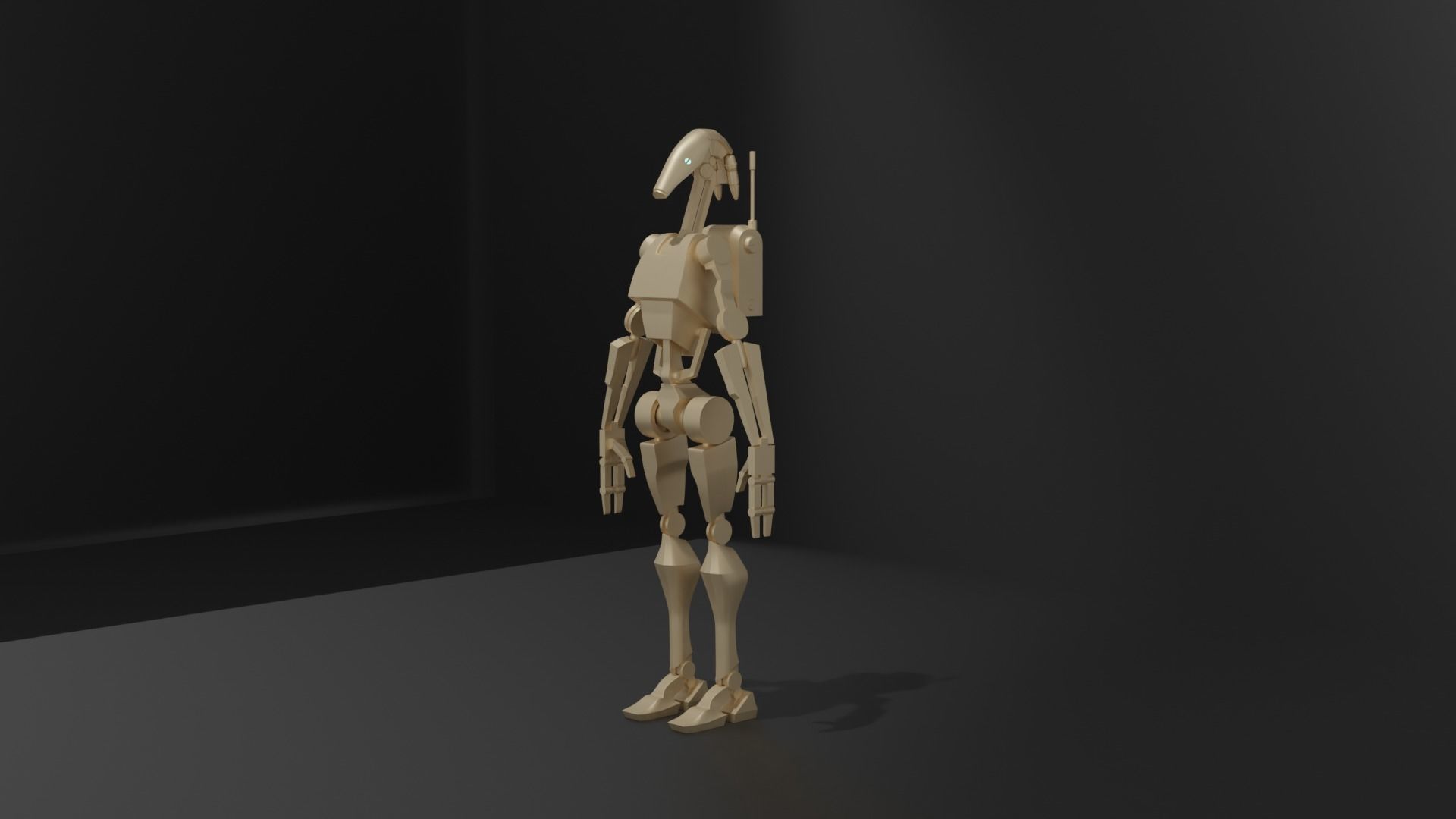 battle droid 3D model | CGTrader