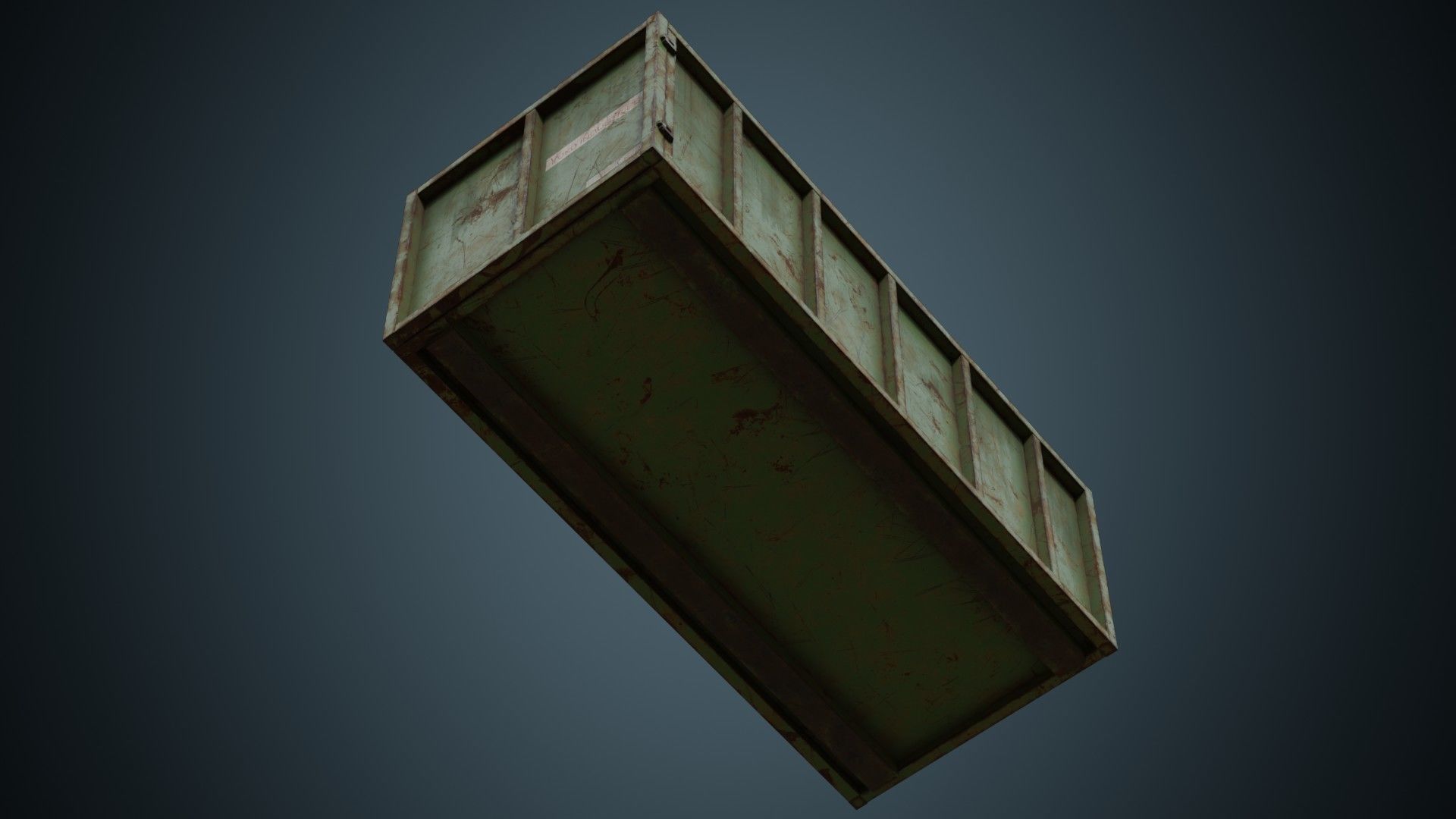 3D model Garbage Container 2B VR / AR / low-poly | CGTrader